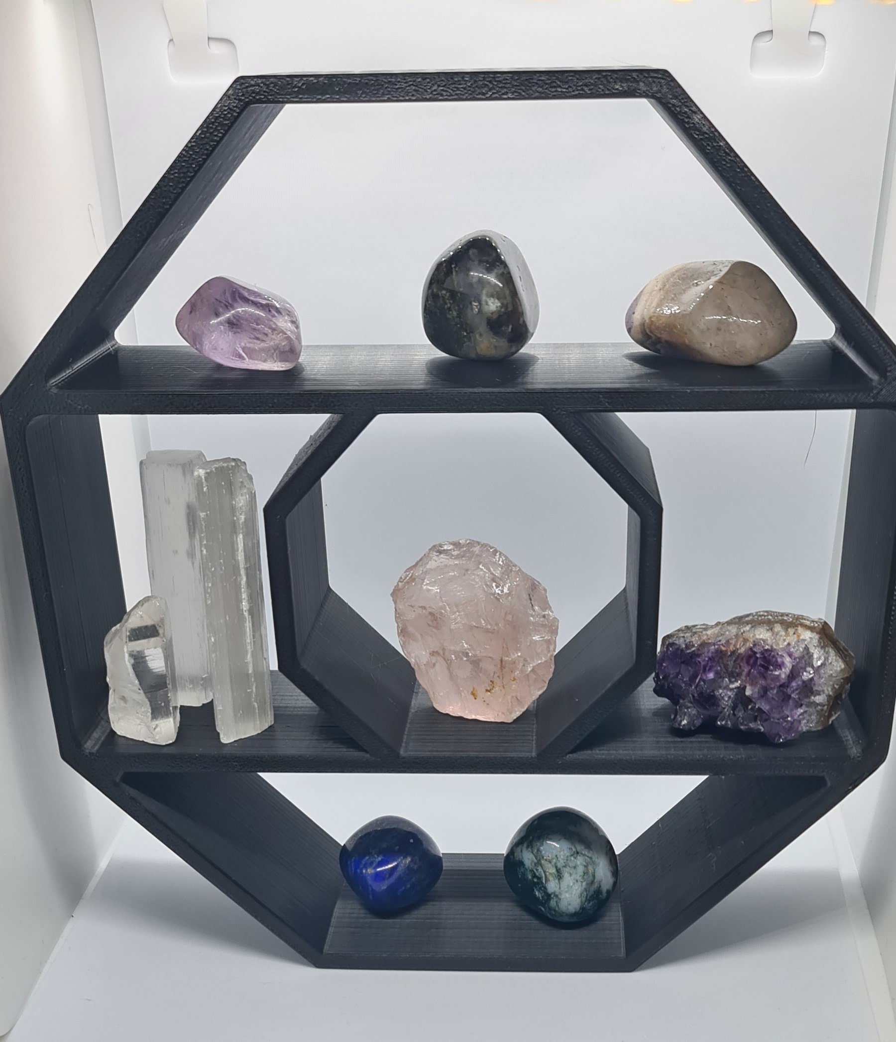 Octagon Shaped Crystal Display - Etsy