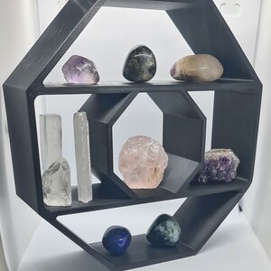 Octagon Shaped Crystal Display - Etsy