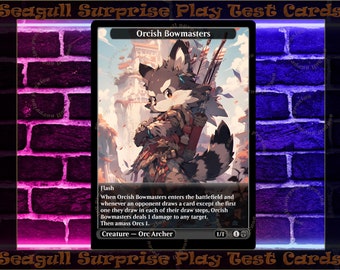 Orcish Bowmasters Full Art Custom Card - Etsy