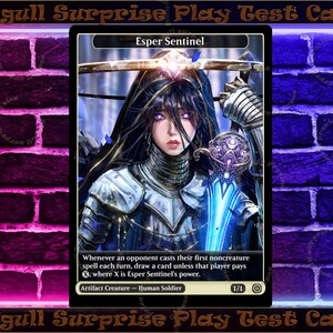 Esper Sentinel Full Art Custom - Etsy
