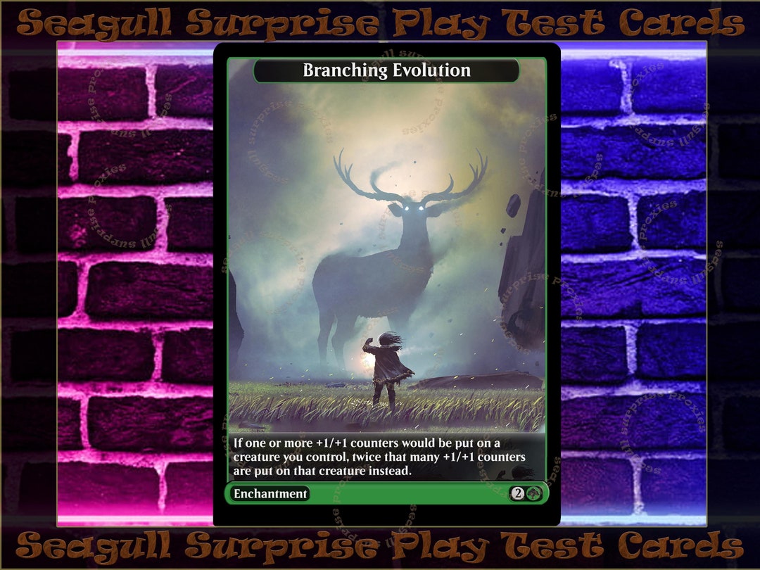 Branching Evolution Full Art Custom - Etsy