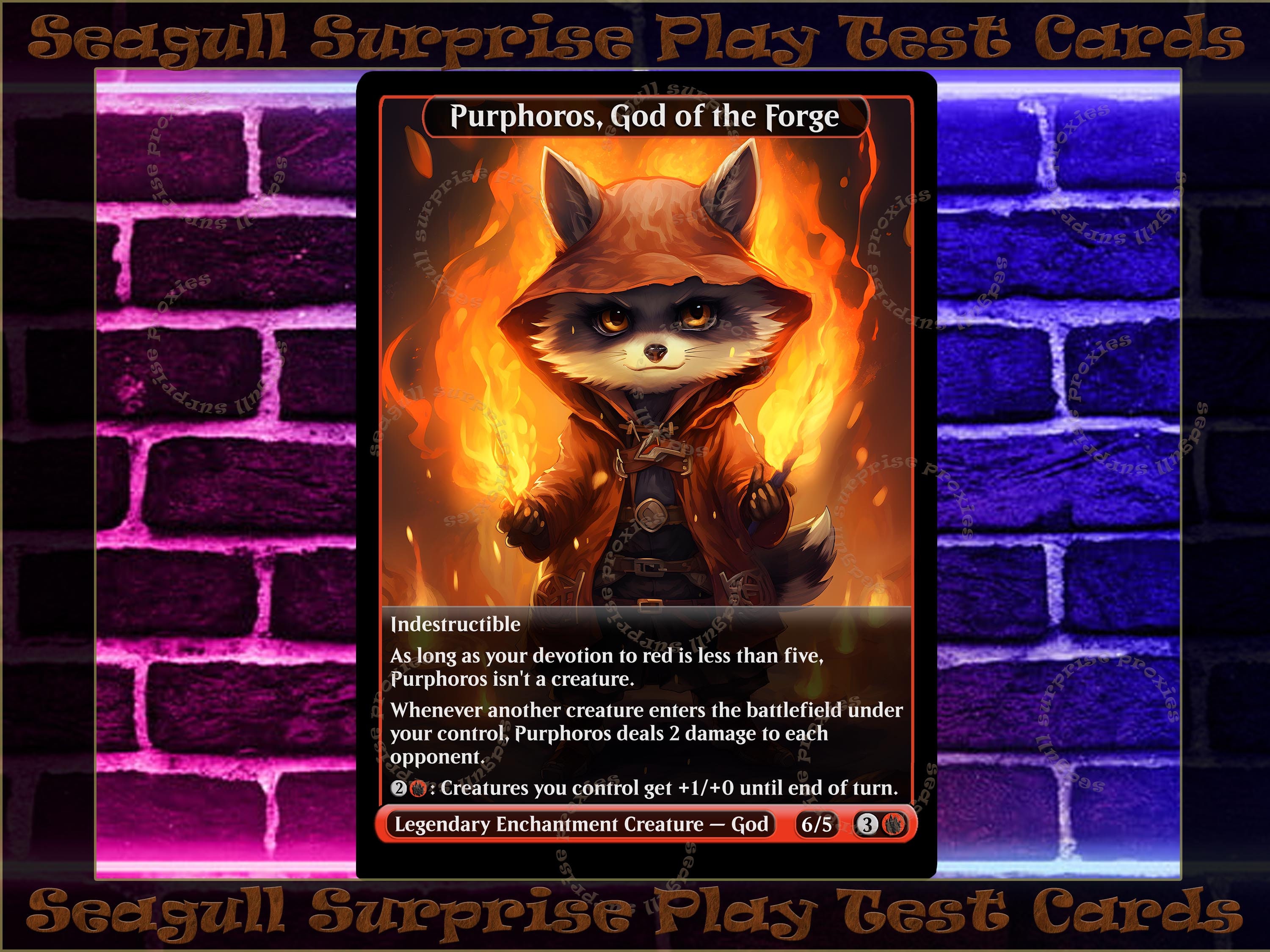 Purphoros God Of The Forge Wallpaper