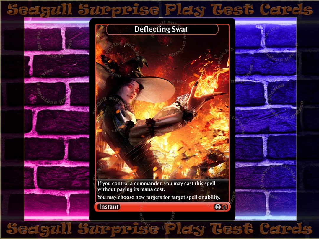 Deflecting Swat Full Art Custom - Etsy