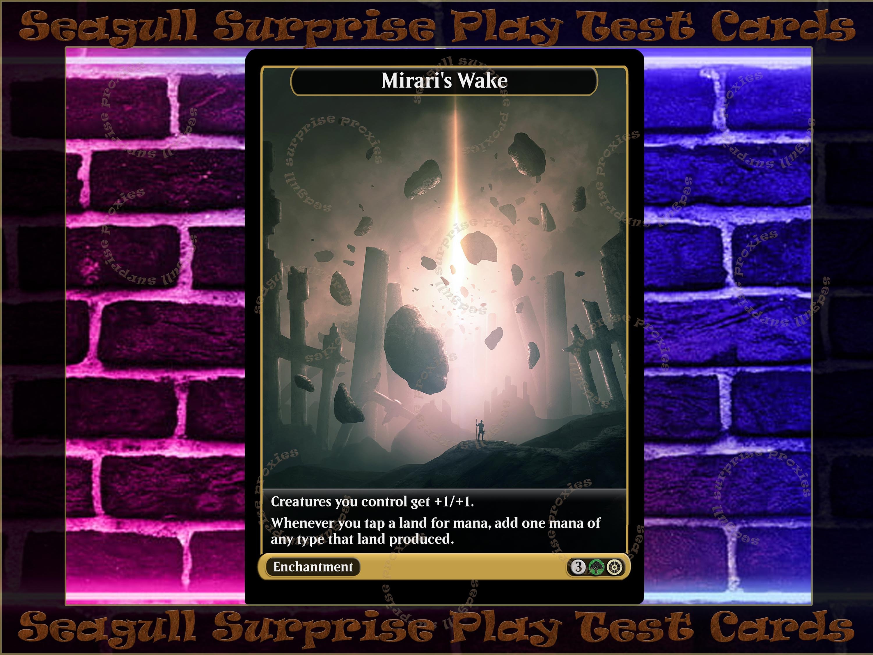 Mirari's Wake Full Art Custom | Etsy