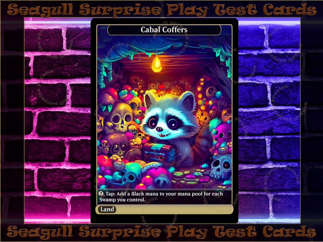 Cabal Coffers V2 Full Art Custom - Etsy