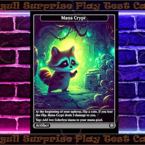Mana Crypt V2 Full Art Custom - Etsy
