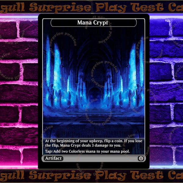 Mana Crypt Proxy - Etsy