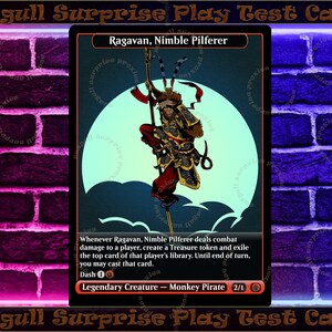 Ragavan, Nimble Pilferer Full Art Custom - Etsy