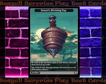 Sensei's Divining Top MTG Life Counter Magic the Gathering - Etsy