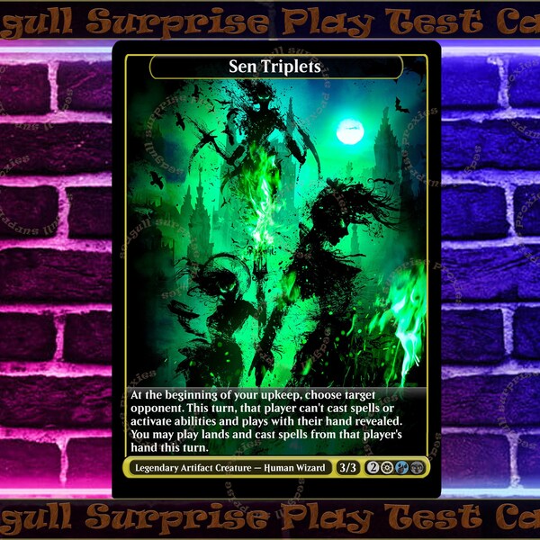 Sen Triplets Deck - Etsy