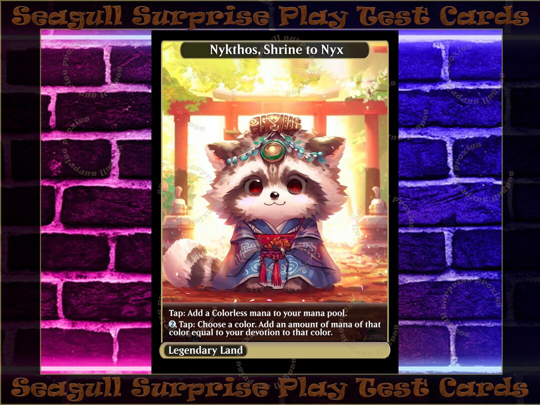 Nykthos, Shrine to Nyx V2 Full Art Custom - Etsy