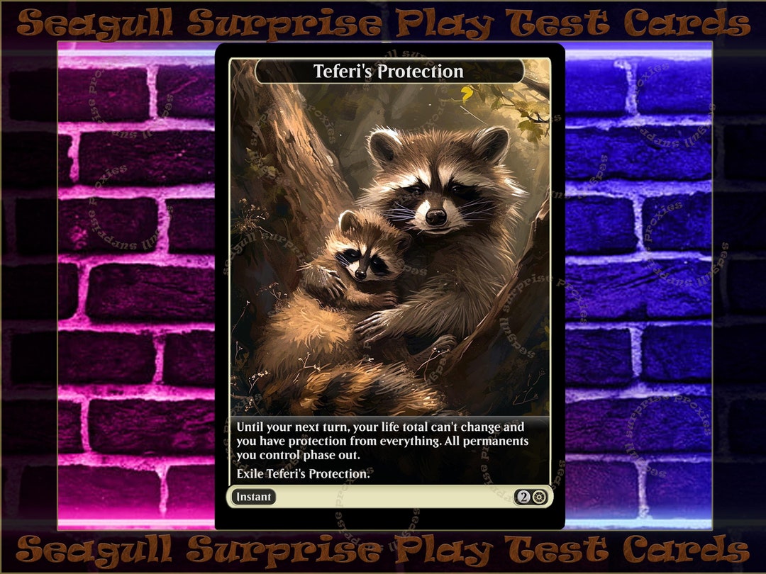 Teferi's Protection V2 Full Art Custom - Etsy