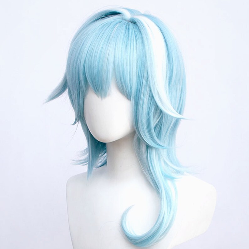 Genshin Impact Eula Cosplay Wig Genshin Impact Yula Costume - Etsy