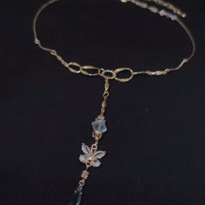 FFXIV Inspired Crystal Necklace, Final Fantasy XIV, FF14 Pendant ...