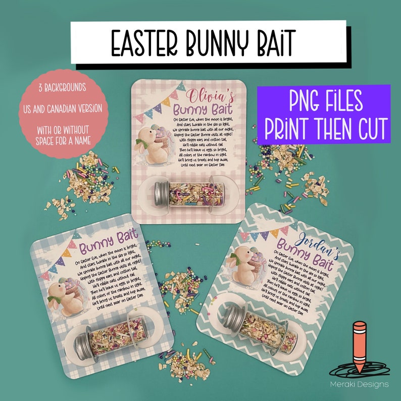 Bunny Bait Card PNG, Printable Bunny Food PNG File Easter Classroom ...
