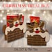 Reindeer Christmas Treat Box | 3D Candy Box Template | Holiday Gift Box ...