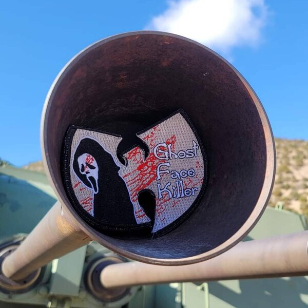 Ghost Face Velcro Patch - Etsy