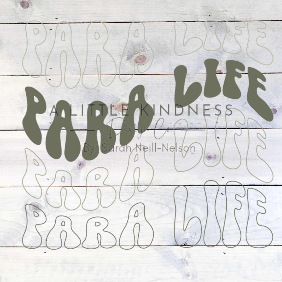 Para Life SVG - Etsy