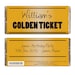 Personalised Golden Ticket Design Milk Chocolate Bar This Quirky Milk ...