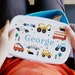 Personalised Vehicles Name Only Blue Lunch Box - Etsy