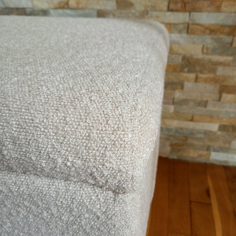 Boucle Storage Unit Bench Entryway Handmade Furniture With | Etsy