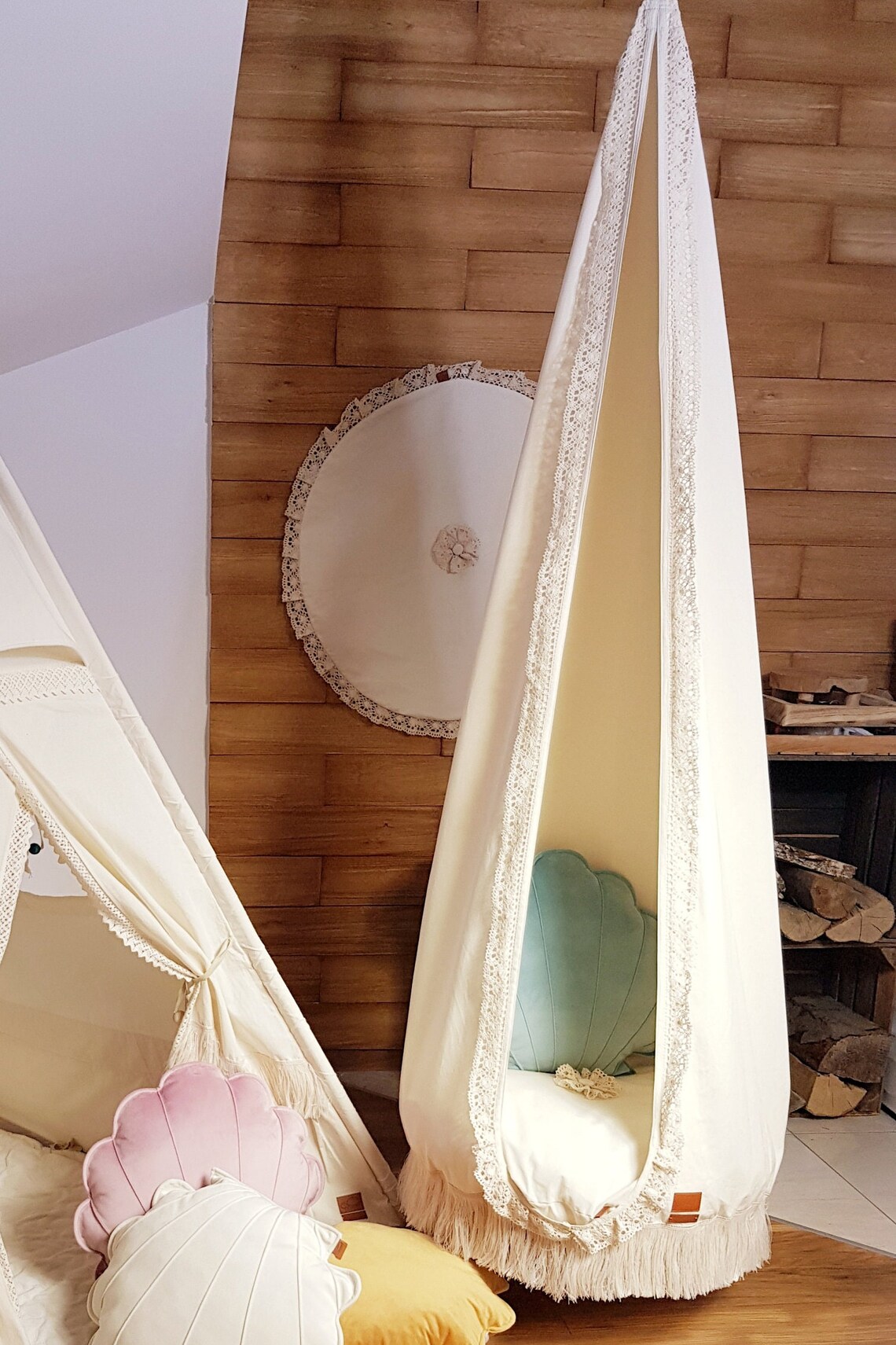 Hanging Hammock Cocoon Egg Chair Cat Swing Chair Kids - Etsy