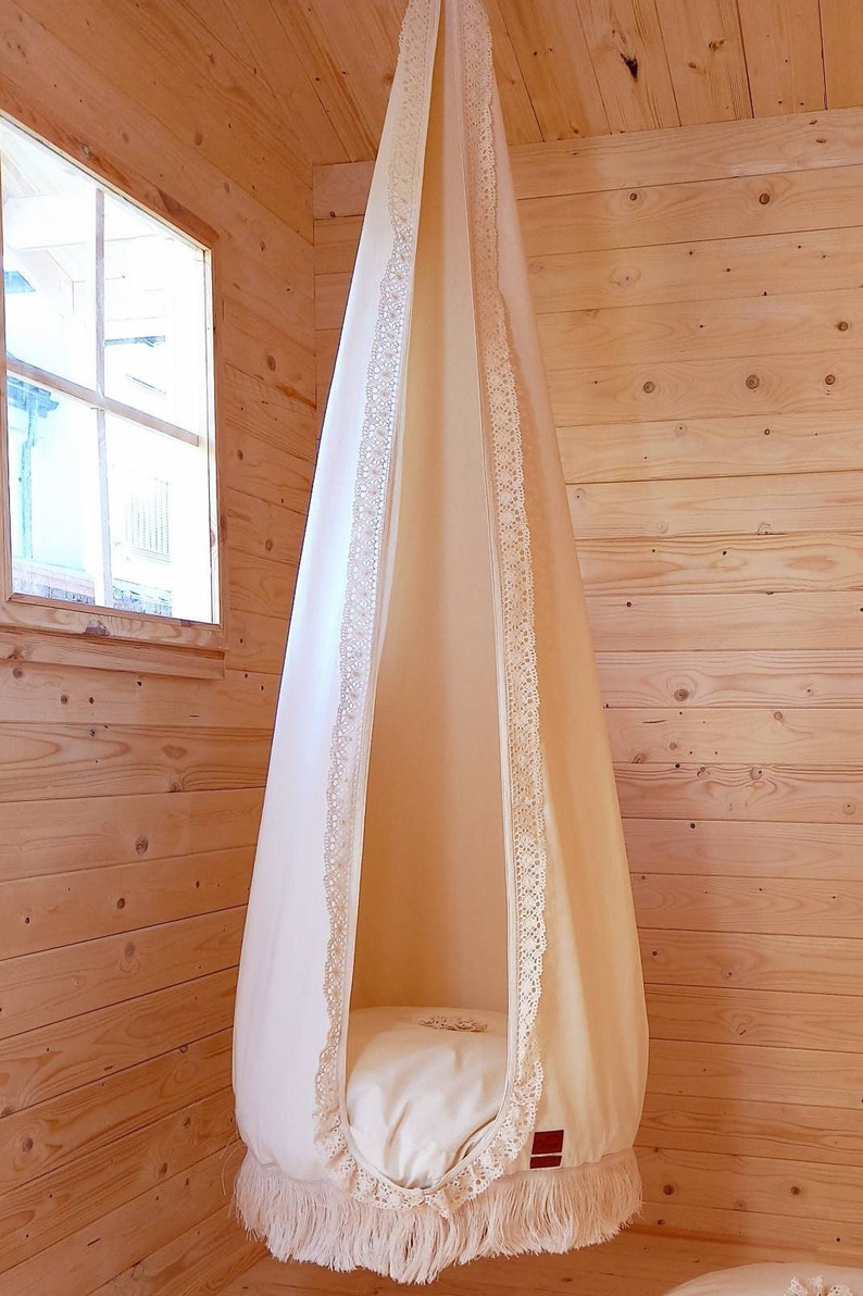 Hanging Hammock Cocoon Egg Chair Cat Swing Chair Kids - Etsy