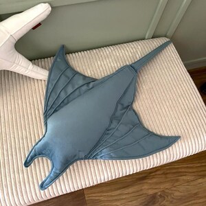 Starfish and Manta Cushions Set, Stingray and Starfish Pillows Set, Sea ...