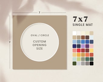 7x7 Circle Frame - Etsy