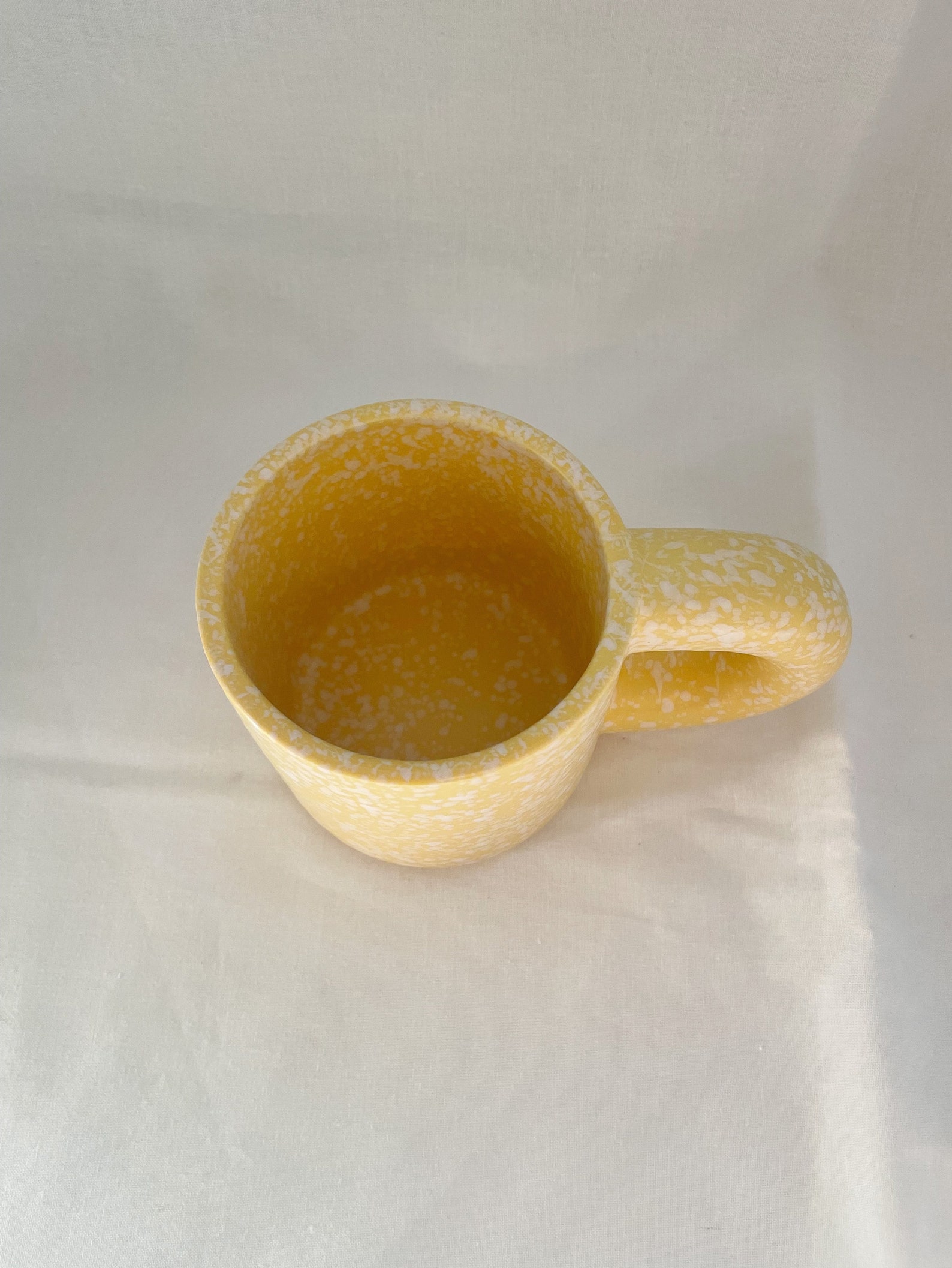 Ceramic Speckled Chunky Mug, Retro Ceramic Coffee Mug, Cocoa Mug - Etsy