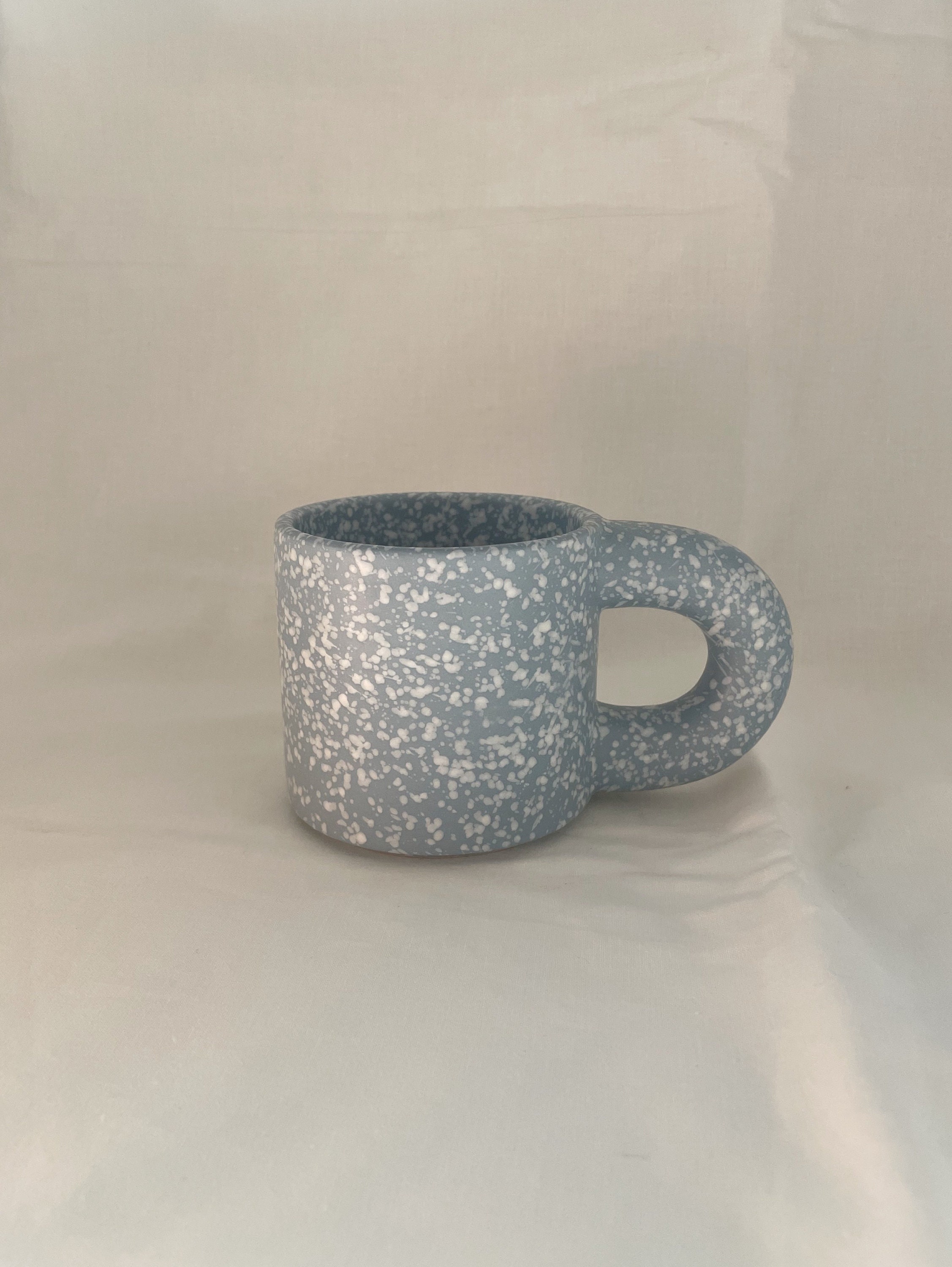 Ceramic Speckled Chunky Mug, Retro Ceramic Coffee Mug, Cocoa Mug - Etsy