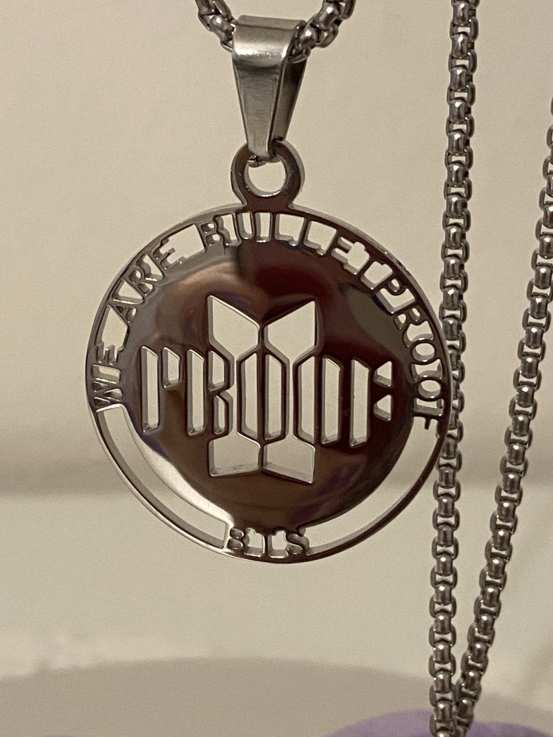 BTS Proof Necklace, K-pop Necklace, Bts Necklace, Bts "proof", Charm ...