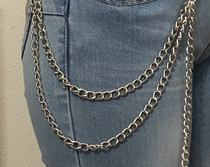 K-pop Belt Chain, Pocket Chain, Concert Pocket Chain, Punk Cool Pants ...
