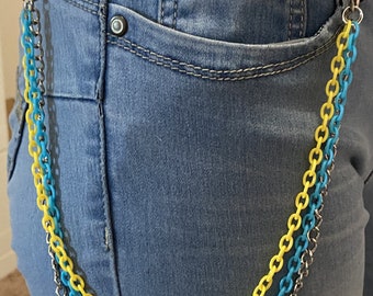Kpop Belt Chain, Pocket Chain, Concert Pocket Chain, Punk Cool Pants ...