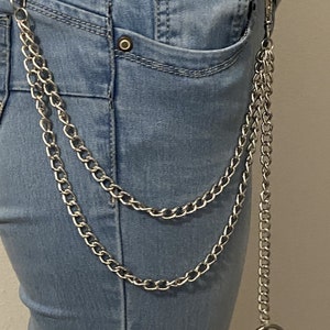 K-pop Belt Chain, Pocket Chain, Concert Pocket Chain, Punk Cool Pants ...