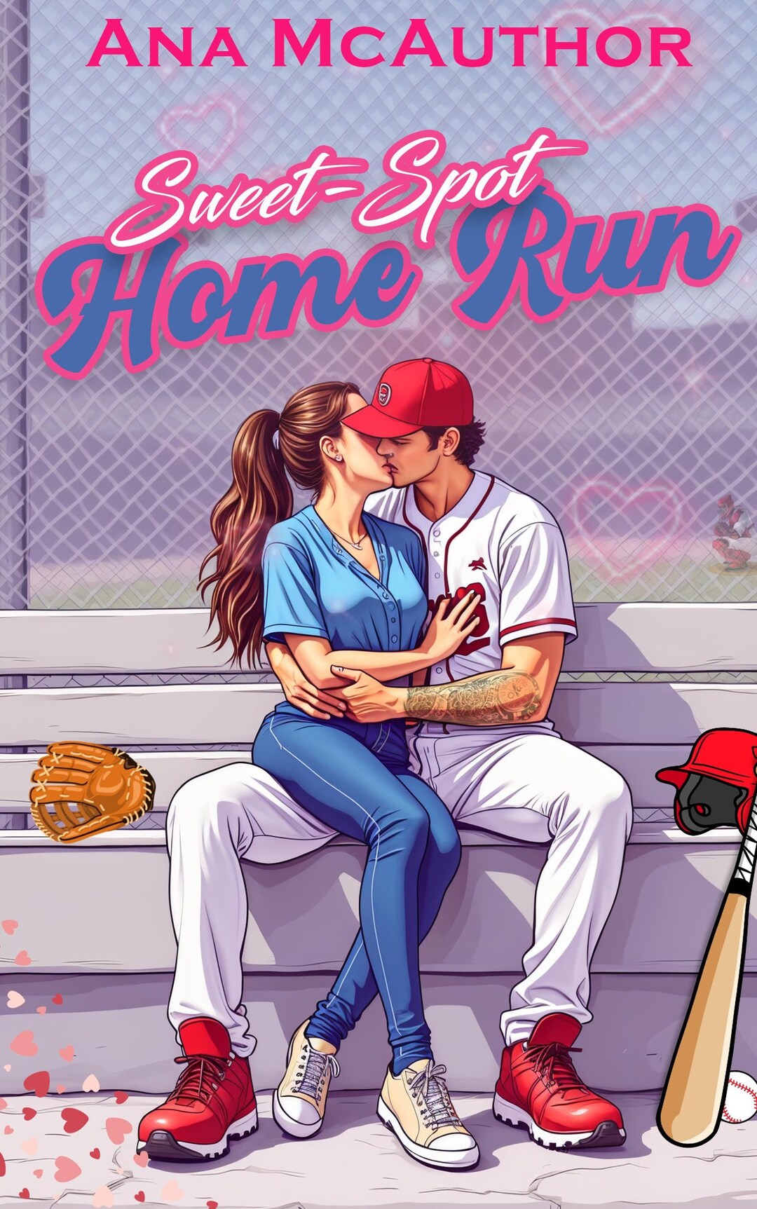 Premade Book Cover, Baseball Romance, Sweet Romance, Small Town Romance ...