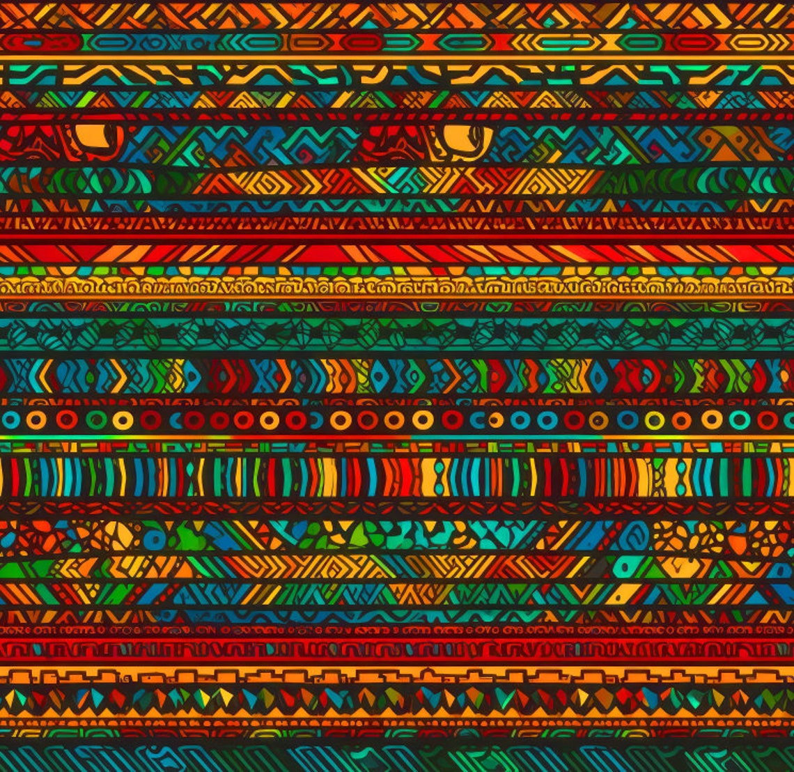 Traditional Seamless African Fabric Pattern (digital Download) - Etsy