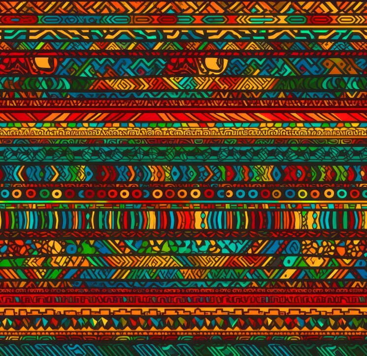 Traditional Seamless African Fabric Pattern (digital Download) - Etsy