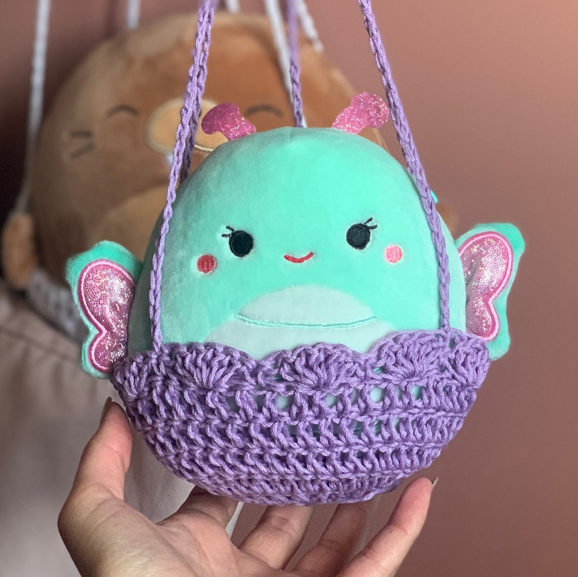5 Crochet Squishmallow Swing PATTERN - Etsy