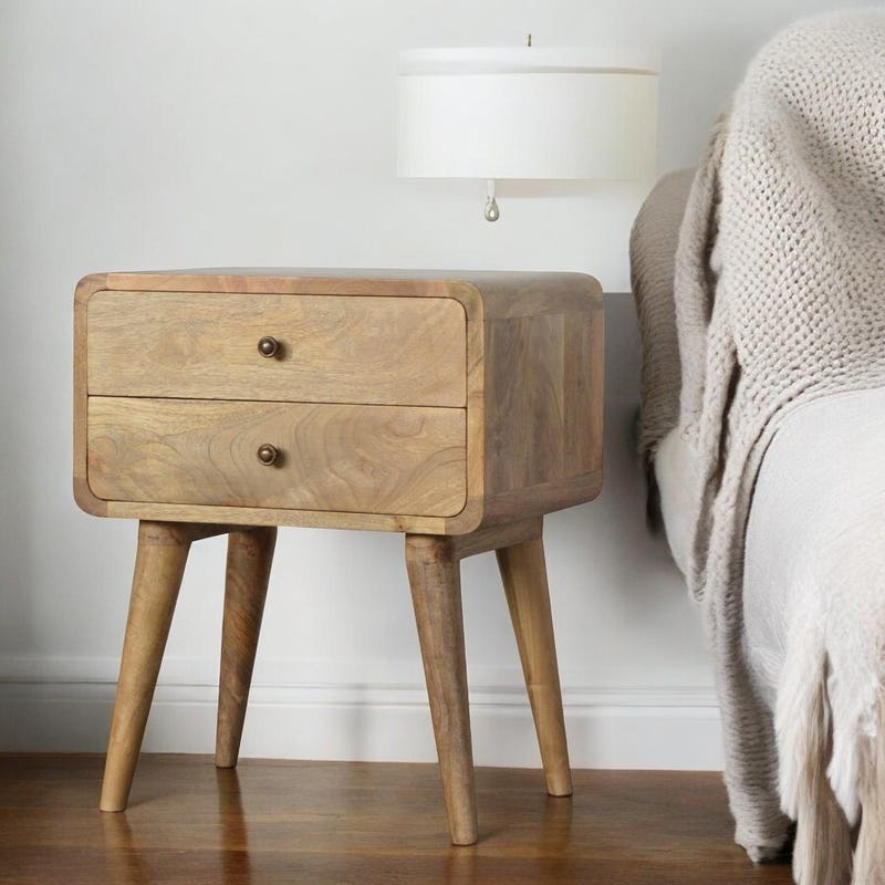 Minimal Nightstand - Etsy
