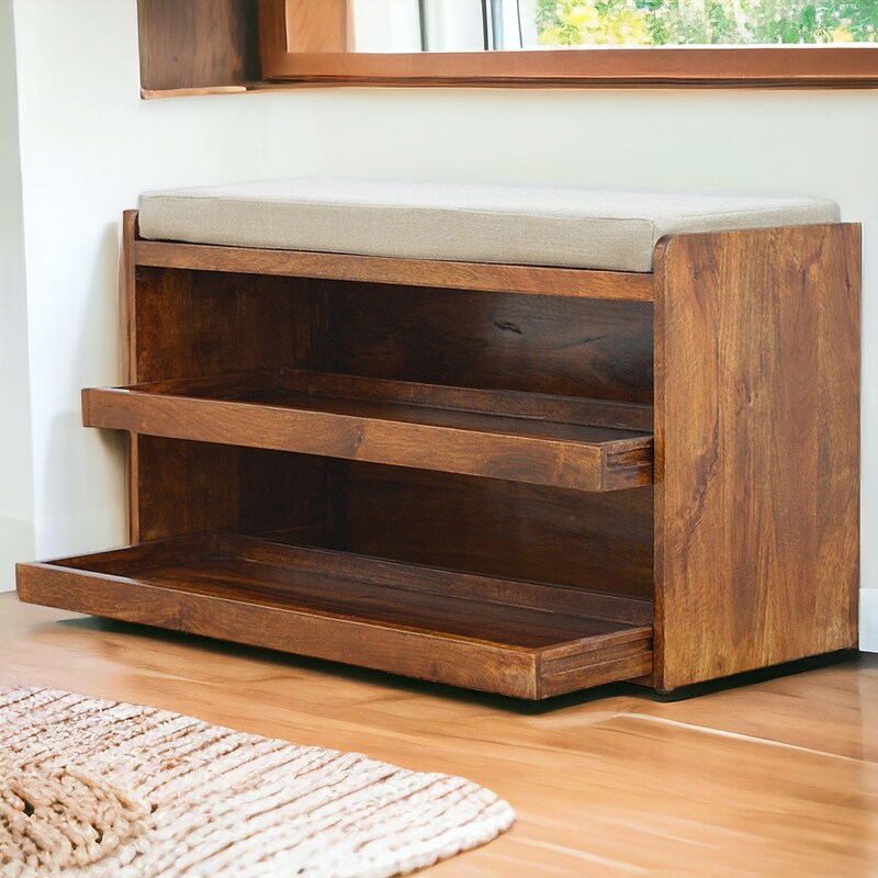 Shoe Rack Bench - Etsy