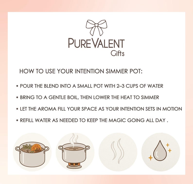 5 Pcs Personalized Witches Brew Simmer Pot Kits, Stove Top Potpourri ...