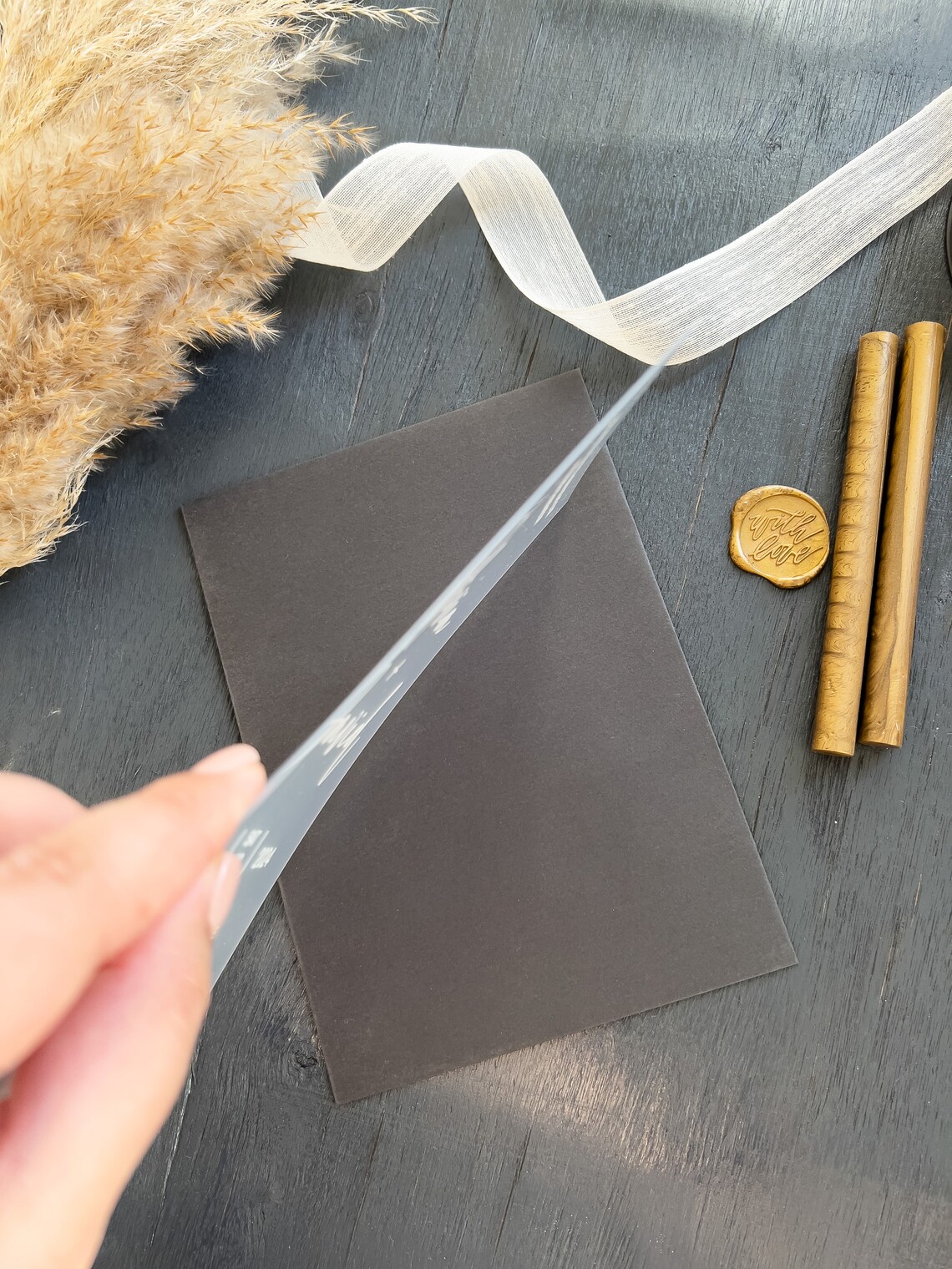 Custom Acrylic Wedding Invitations-acrylic Invitations, Clear ...