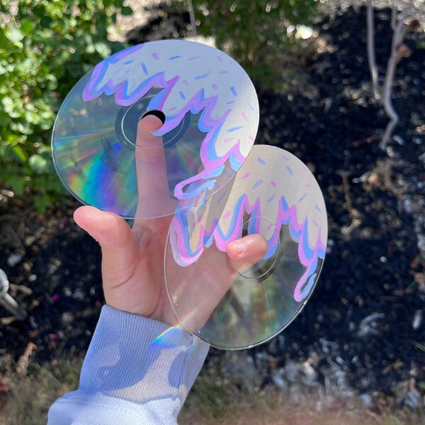 Cd Painting - Etsy