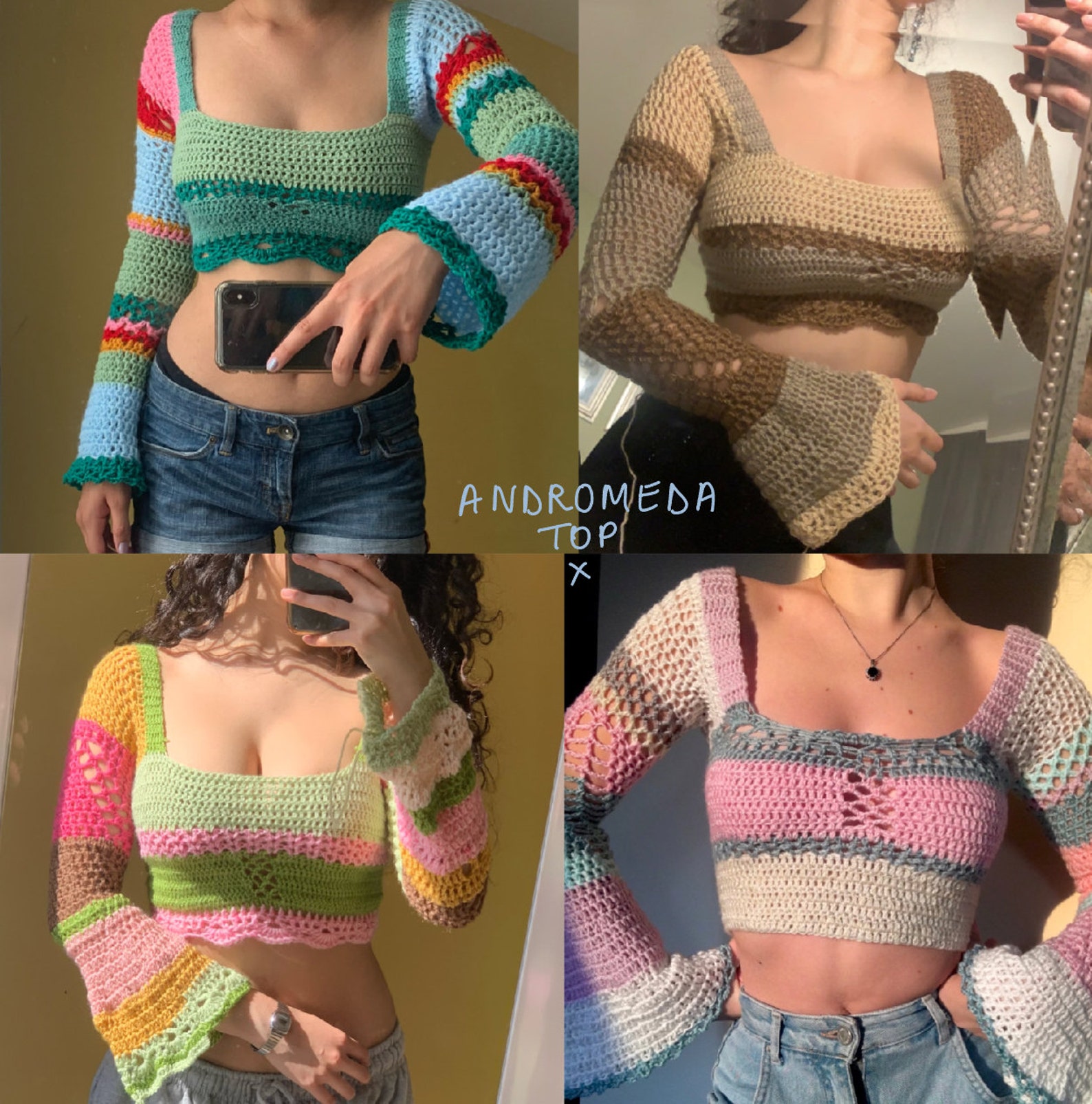 Andromeda Top Pattern: Updated - Etsy UK