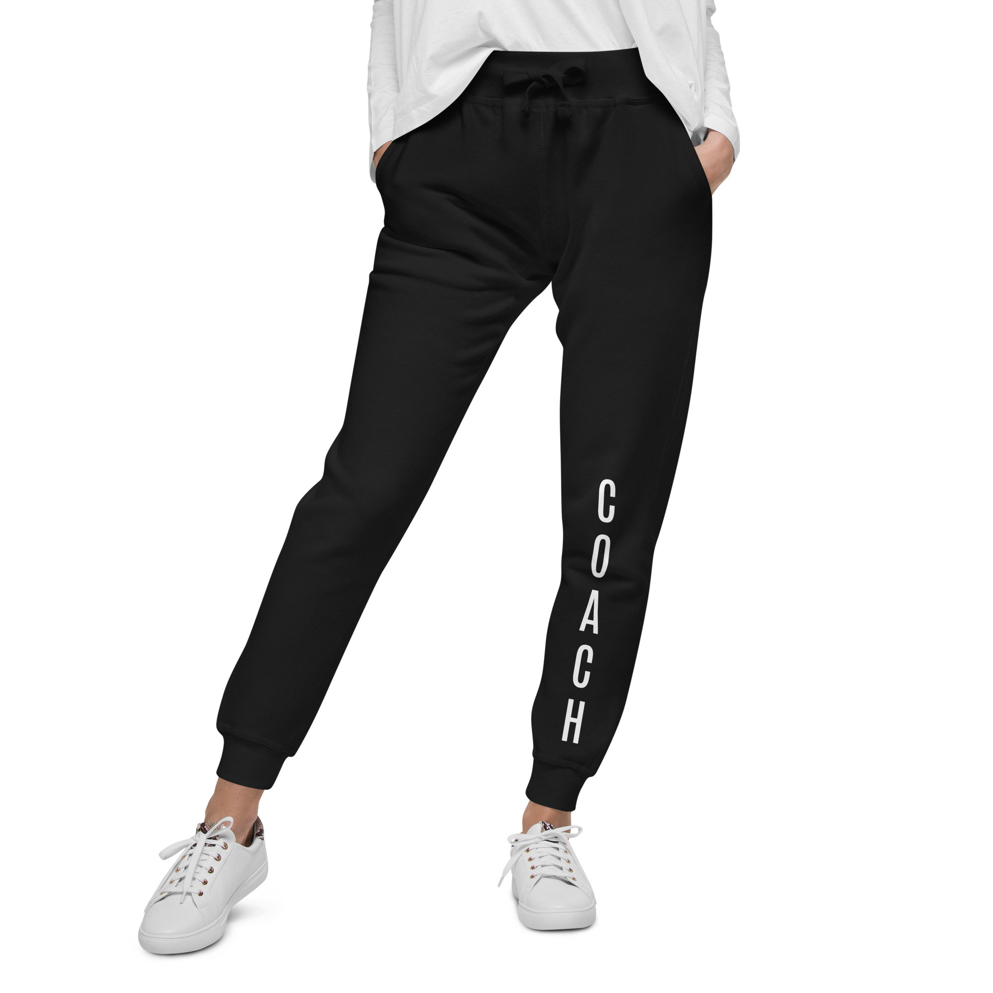 COACH Unisex Fleece Sweatpants, Sweats, Custom Sweats, Lounge Wear ...