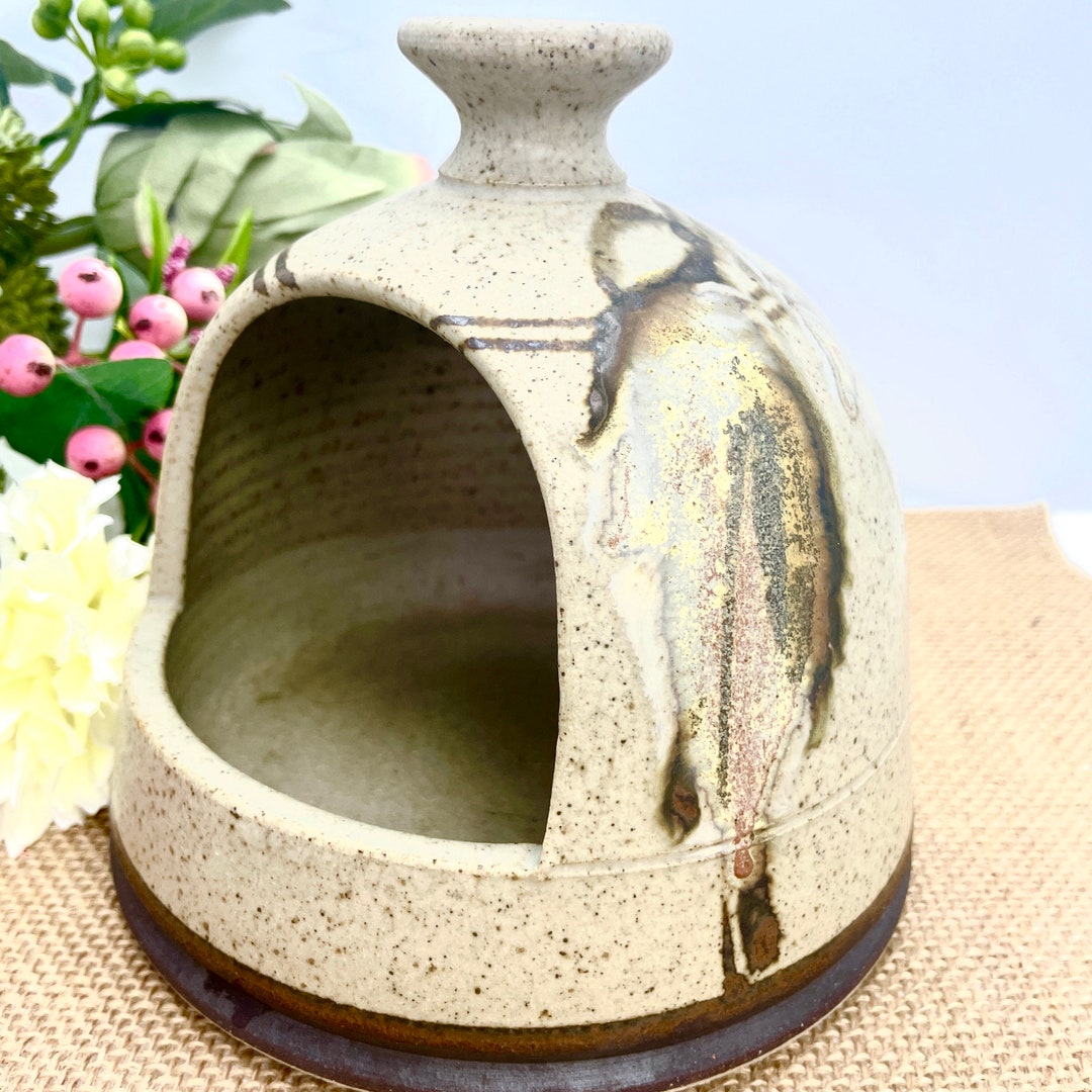 Great Masculine Looking Pottery Clay Salt Pig Pot - Etsy