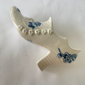 James Kent Old Foley Blue & White Miniature Ceramic Shoe - Imari - Etsy ...
