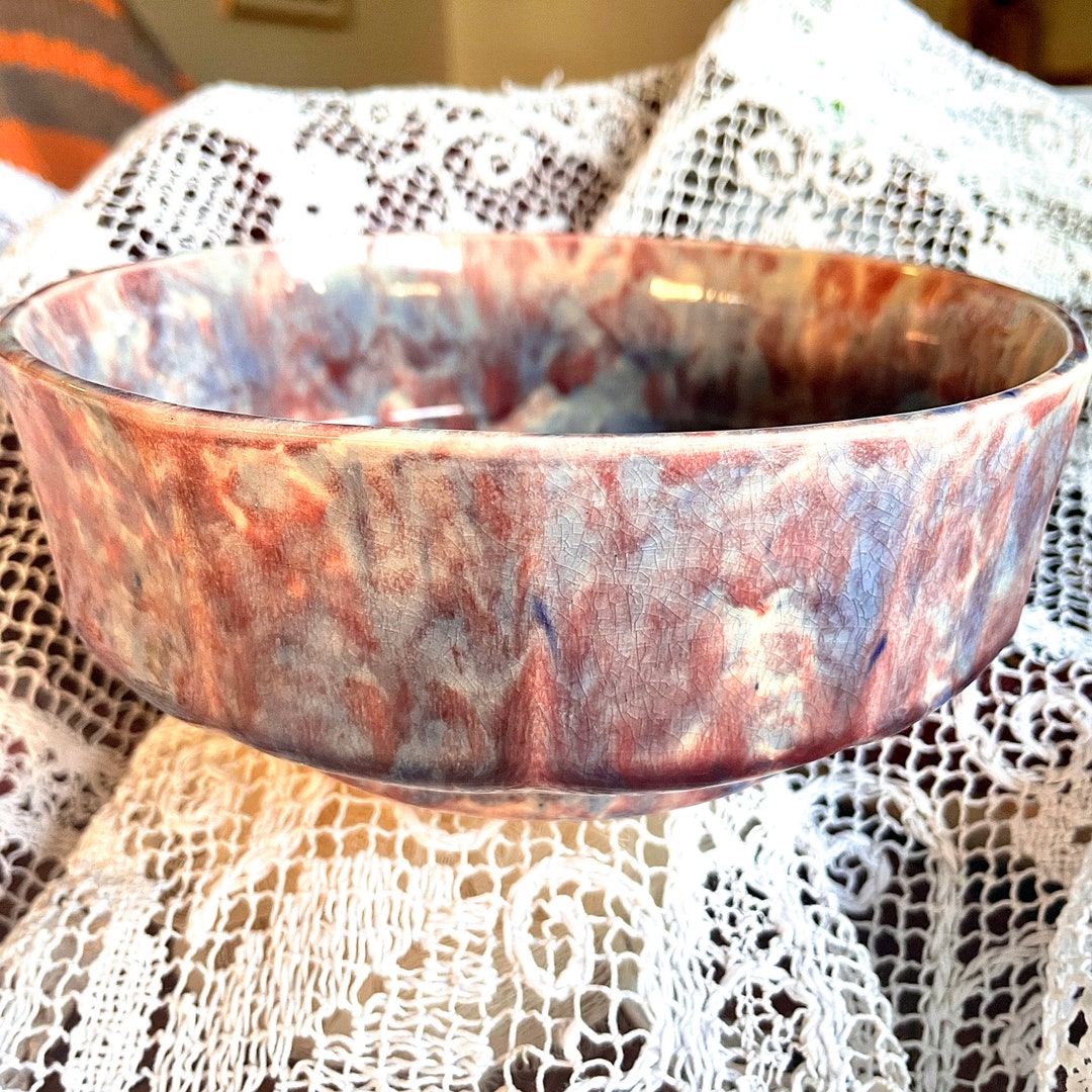 Art Deco Hampton Ivory Bowl by Swinnertons England - Etsy