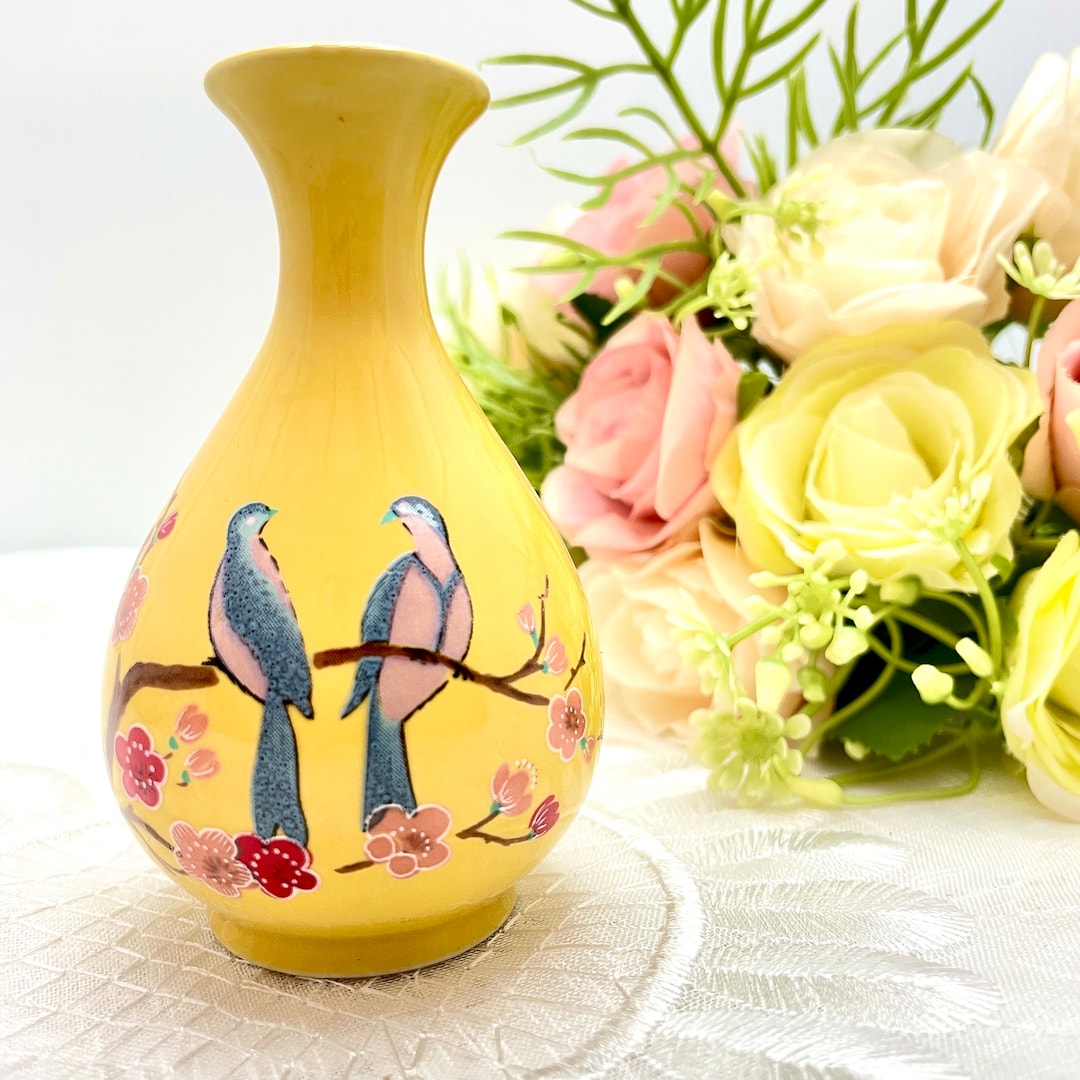 Ming Dynasty China Imperial Collection C1368 No C-62 Yellow Vase With ...